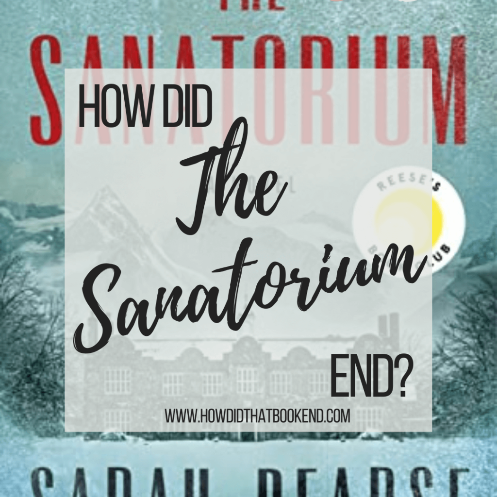 Sarah Pearse | The Sanatorium – Bookends