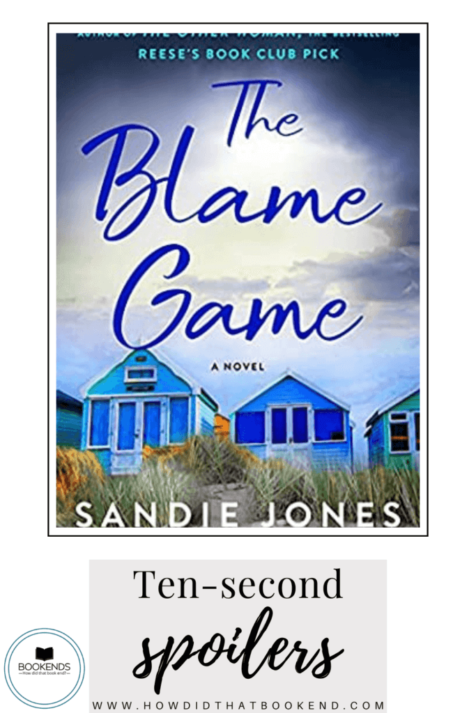 Sandie Jones | The Blame Game – Bookends